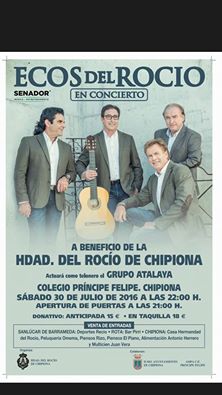 Ecos del Rocío ofrecerá su único concierto este verano en la zona con ...